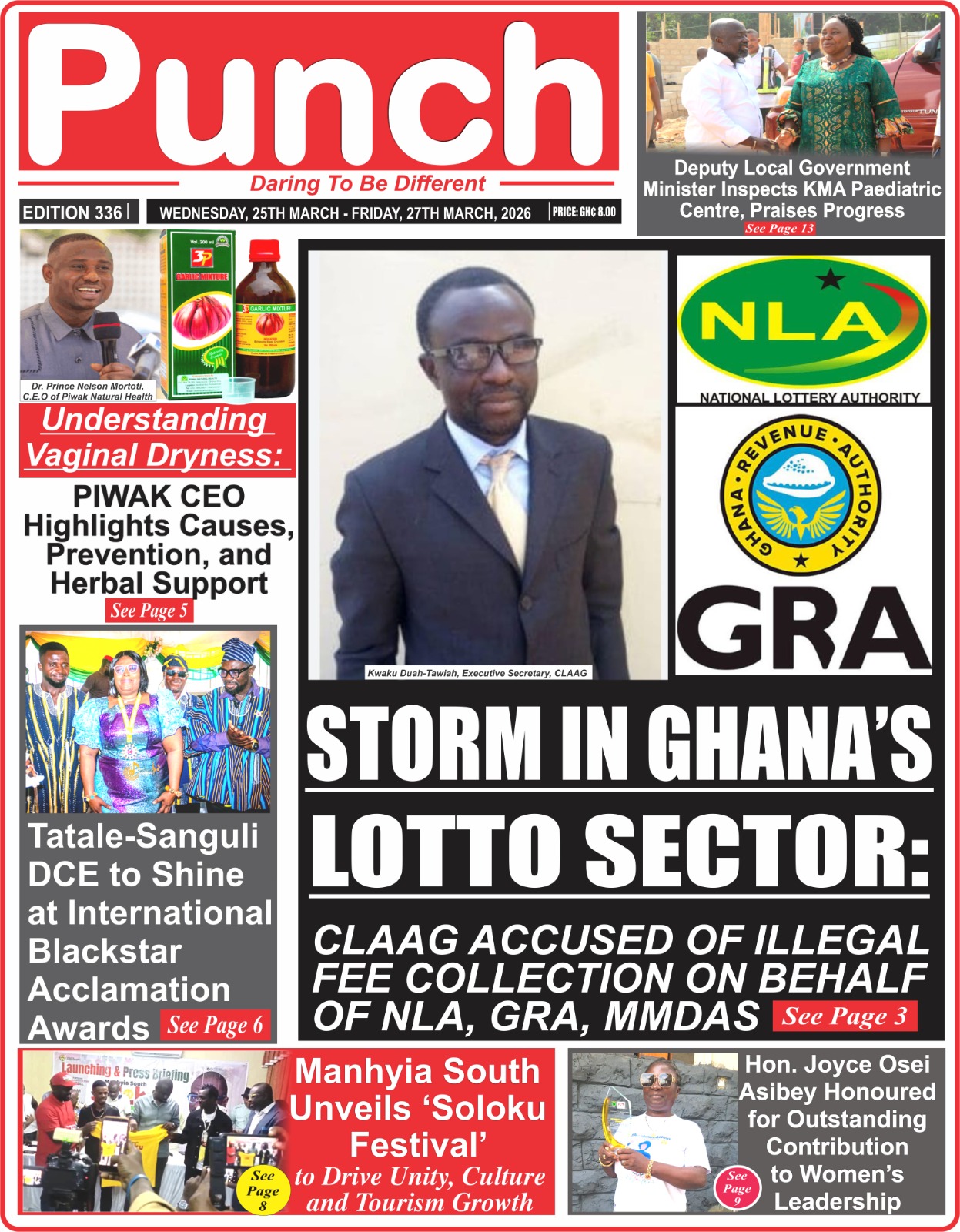 The Punch Newspaper:Wednesday, March 25,2026 Edition » Broadcastergh.com